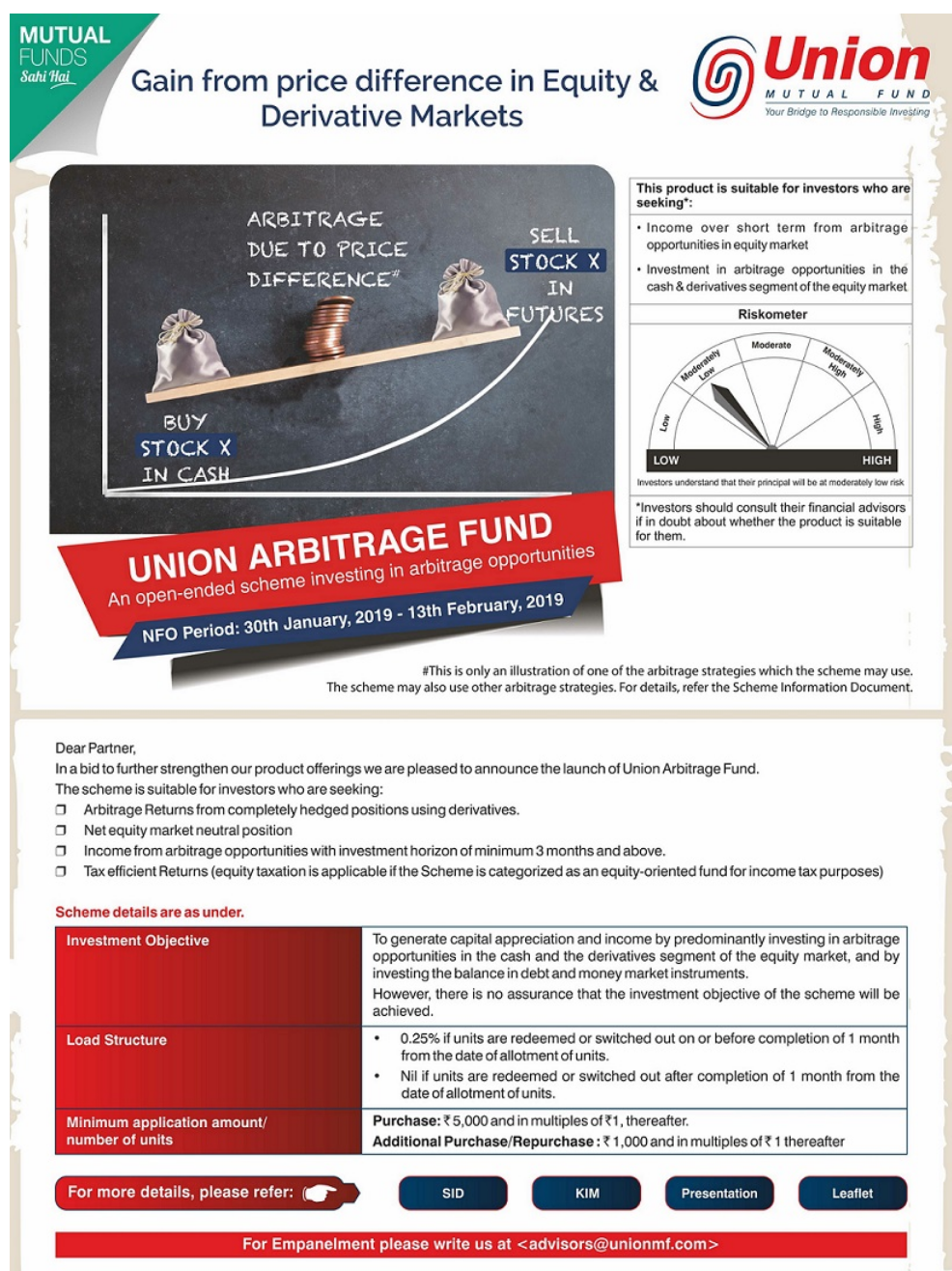 Union Mutual Fund - corpusmoney.com